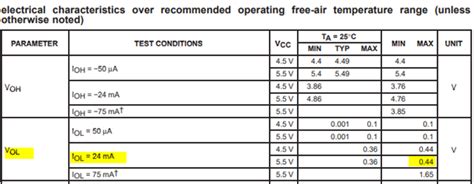 Sn74ahct244 Q1 Buffer With Higher Output Current Logic Forum Logic