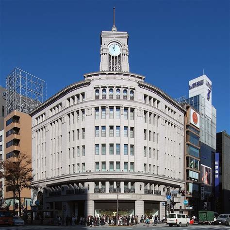 銀座のシンボル銀座和光の紹介 近代建築でレトロを感じよう