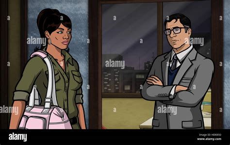 Archer From Left Lana Kane Cyril Figgis Edies Wedding Season