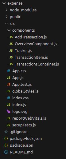 Expense Tracker Using React Geeksforgeeks
