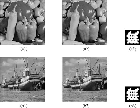 figure 3 from digital watermarking scheme based on curvelet transform