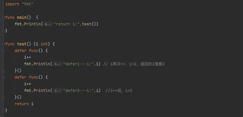 Go Defer、return的执行顺序 测试开发喵 博客园