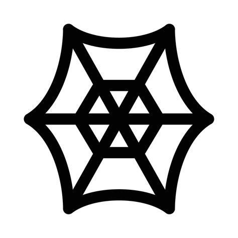 Cobweb Vector Icon On A White Background 33295277 Vector Art At Vecteezy