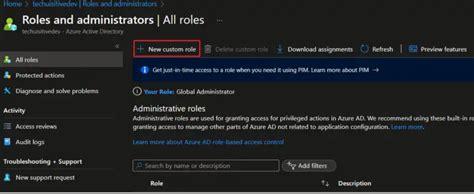 How To Create Custom Rbac Role In Intune For Laps Password Administrator Techuisitive