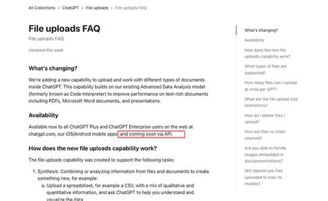 When Will Chatgpt Api Support File Uploads Api Openai Developer Forum