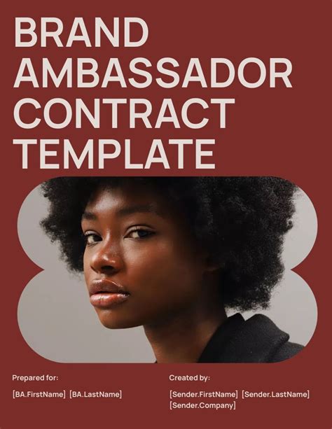 Best 13 Free Brand Ambassador Contract Template 2025 Sample Artofit