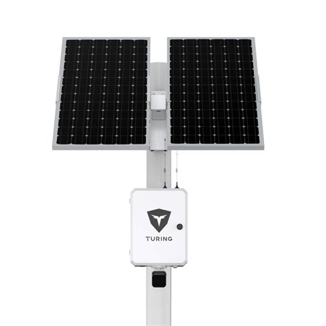 Turing Solarshield All In One Outdoor Remote Solar Powered Video Surveillance