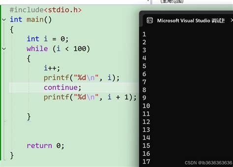 介绍一下while break continue 语句（c基础） while continue csdn博客