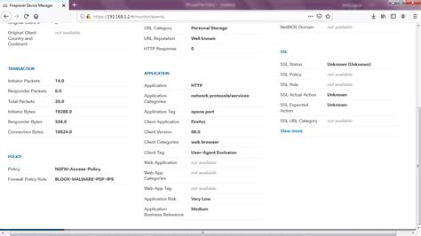 My Network Security Journal Configuring Cisco Ftd Malware File And Ips Policy Via Fdm