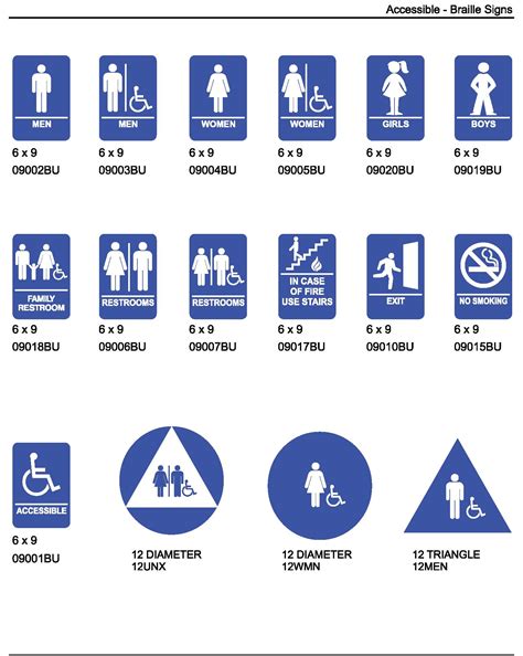 Ada Signage