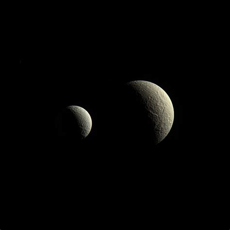 Esa Rhea And Tethys