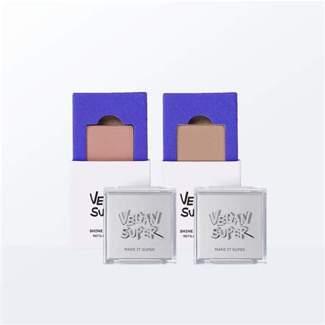 비건슈퍼 Vegansuper 11 샤인 아이섀도우 리필케이스 Set 7colors 하나만 사도 어디로든 무료배송