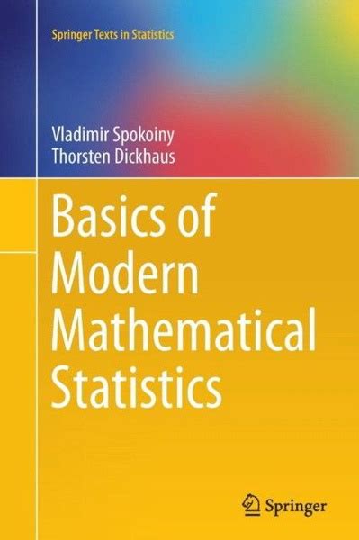 Basics Of Moderm Mathematical Statistics купить с доставкой по выгодным ценам в интернет