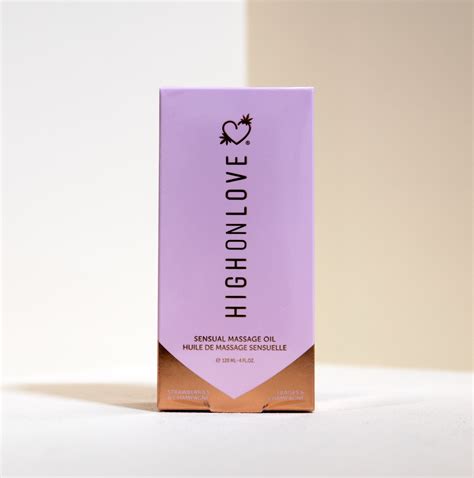Highonlove Sensual Massage Oil Love Is Art