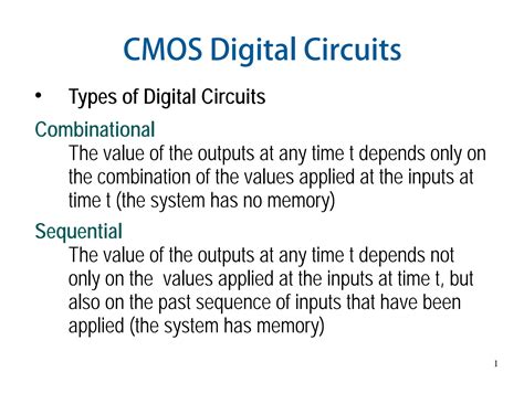SOLUTION CMOS Digital Circuits Studypool