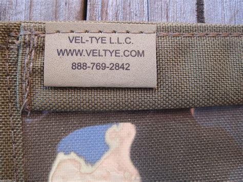 Webbingbabel Vel Tye Navy Seal Issued Tan Document Case Data Book