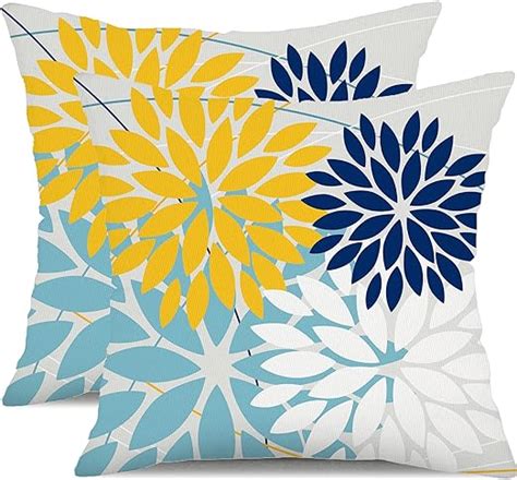 Dfxsz Outdoor Throw Pillow Covers 18x18 Inch Set Of 2