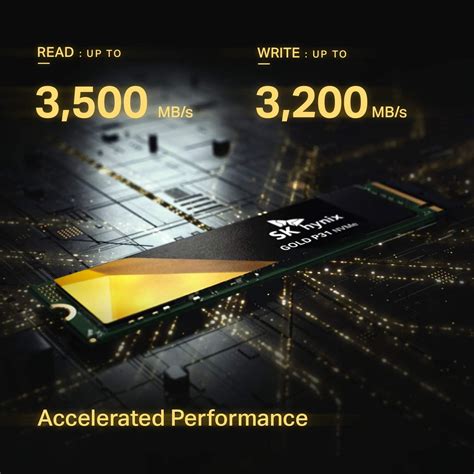 Sk Hynix Gold P31 500gb Pcie Nvme Gen3 M2 2280 Internal Ssd Up To