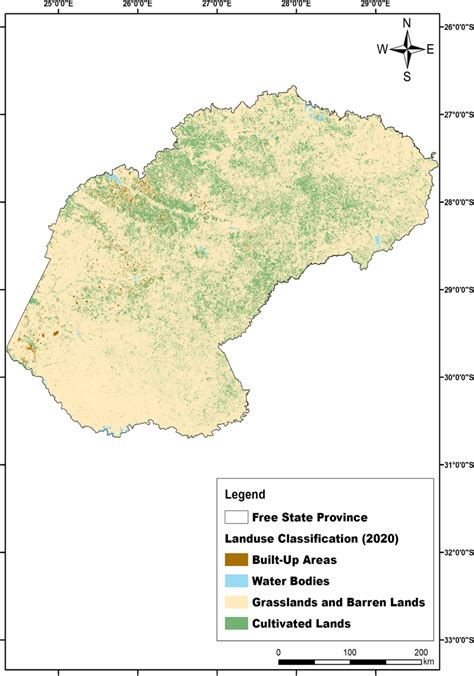 Land Use Dynamics For The Year 2020 Download Scientific Diagram