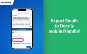 Step By Step Guide Download Emails From Gmail And Export To Google Docs CloudHQ