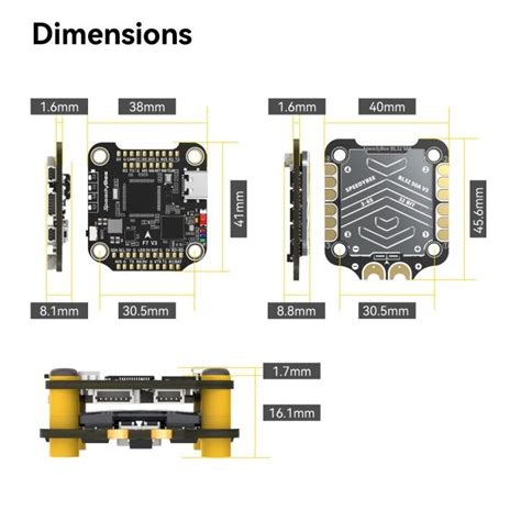 Jual Speedybee F7 V3 Bl32 50a 3 6s 30x30mm Stack Flight Controller Fc Esc For Fpv Drones Dji