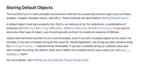 Data Management UserDefaults CoreData KeyChain Issue 6