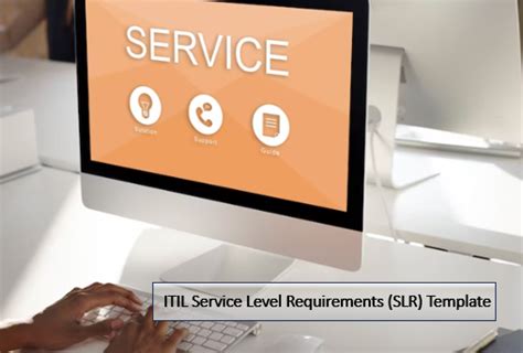 Itil Service Level Requirements Slr Template Itsm Docs Itsm Documents And Templates