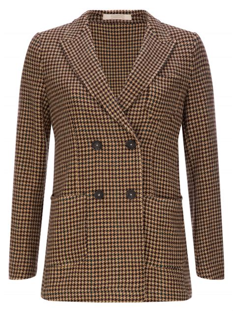 Жакет Massimo Alba India цвет бежево коричневый купить с доставкой в Москве — Интернет магазин