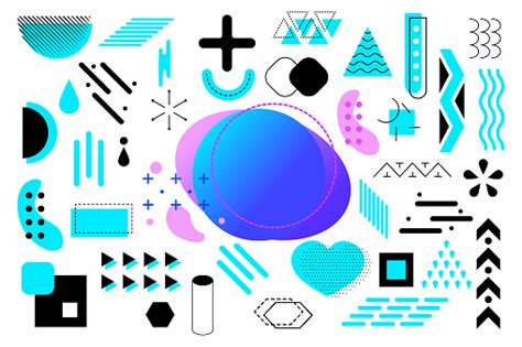 설계를 위한 복사 공간과 요소가 있는 기하학적 시안 그라데이션 웹 판매 포스터 광고 템플릿 프로모션을 위한 벡터 일러스트레이션