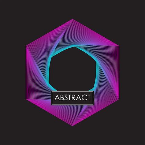 Premium Vector Abstract Geometric Design