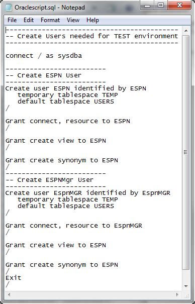 Oracle Cql Statements Navigating The Oracle Database Documentation