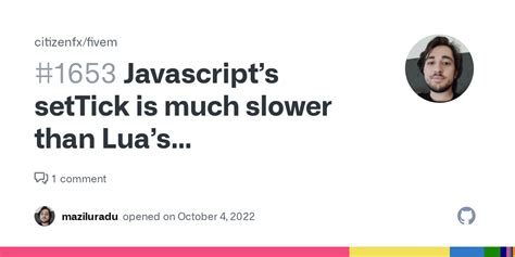 javascript s settick is much slower than lua s citizen createthread · issue 1653 · citizenfx