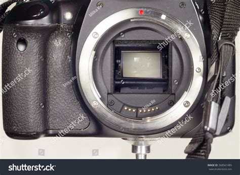 Mirror Shutter Mechanism Dslr Camera Stock Photo Shutterstock
