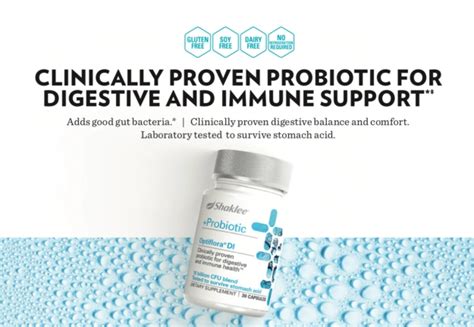 Many Health Benefits Of Taking Probiotics Alls Well Health Shaklee Dist