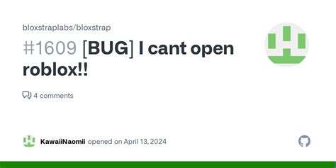 Bug I Cant Open Roblox · Issue 1609 · Pizzaboxerbloxstrap · Github