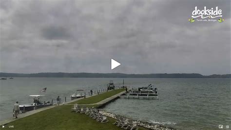 Live Webcam Dockside Torch Lake Bellaire Michigan Usa