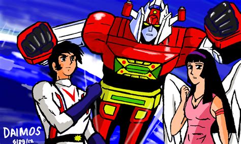 Colors Live Daimos Kazuya Ryuzaki And Erika By Itsmichaelangelo