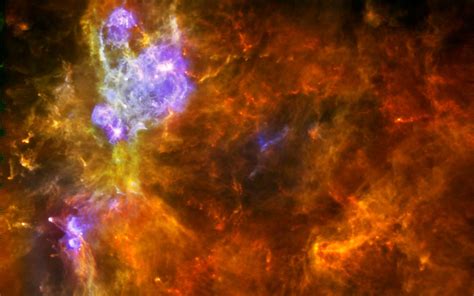 Massive Molecular Cloud Wallpaper Space