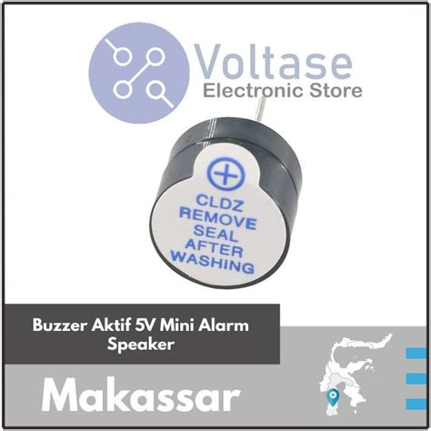 Jual Buzzer Aktif V Mini Alarm Speaker Shopee Indonesia