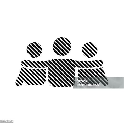 선 격리 벡터 기호 기호로 만든 친구 아이콘 그림입니다 친구 아이콘을 벗기고 흰색 배경에 격리된 스톡 벡터 그림입니다 아이콘에 대한 스톡 벡터 아트 및 기타 이미지 Istock