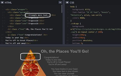 Javascript Show Text Outside The Div With Clip Path Stack Overflow