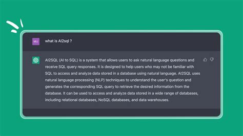 Comparing Ai2sql And Chatgpt Understanding The Differences And Ai2sqls Ability To Generate Sql