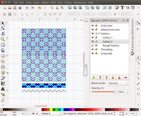 Using Inkscape To Draft Tabletweaving Patterns