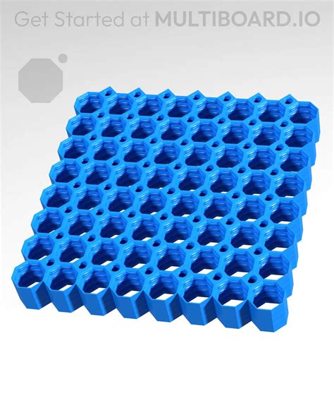 8x8 Multiboard Side Tile X4 Stack 3d Model By Multiboard On Thangs