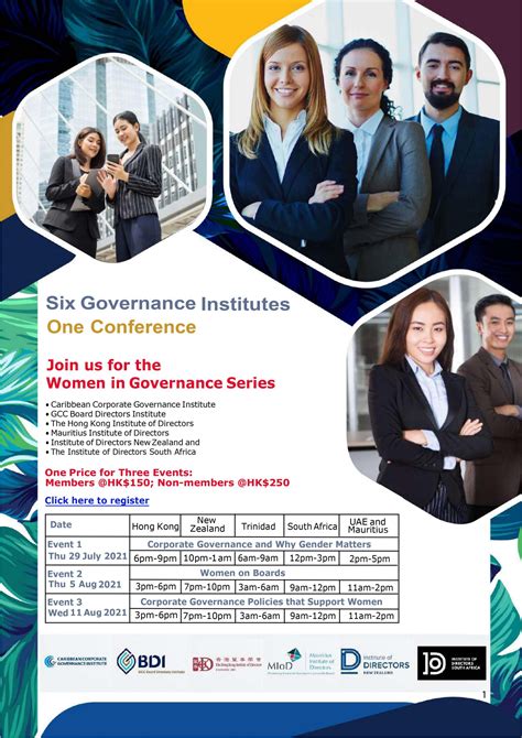 Corporate Governance And Why Gender Matters The Hong Kong Institute Of Directors
