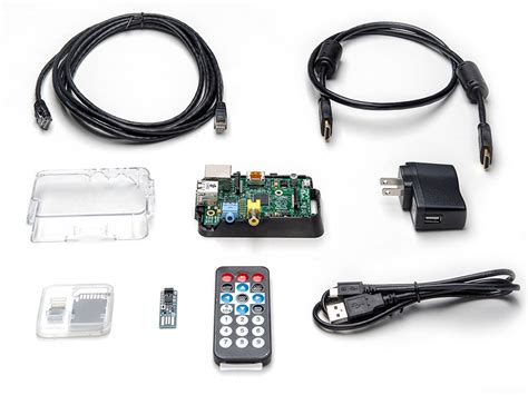 raspbmc pack for raspberry pi includes irkey and remote buy in