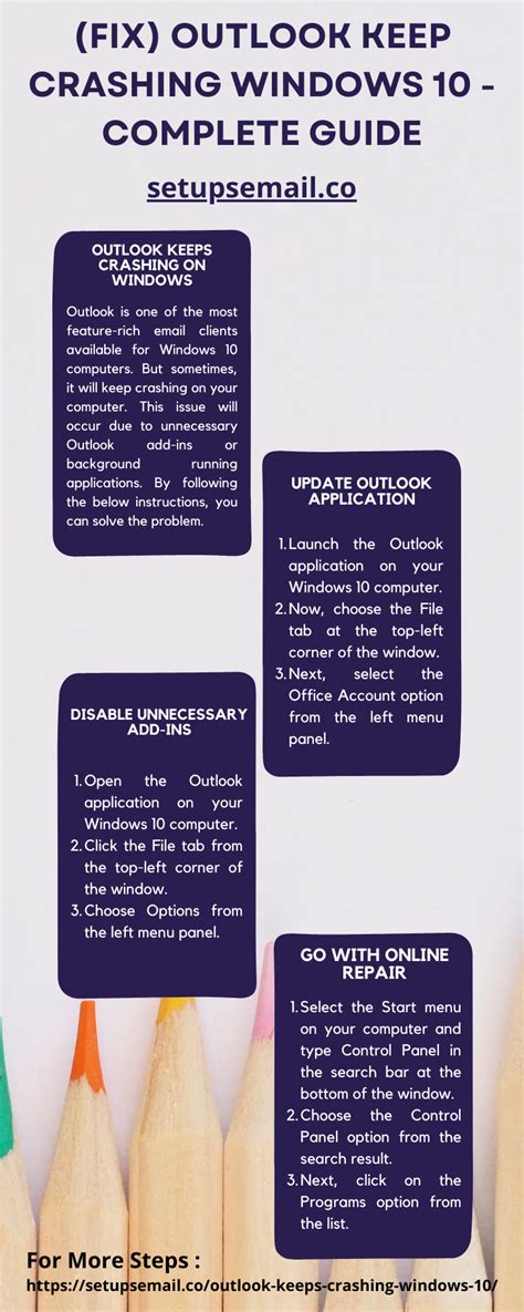 Fix Outlook Keep Crashing Windows 10 — Complete Guide Andrew Austin