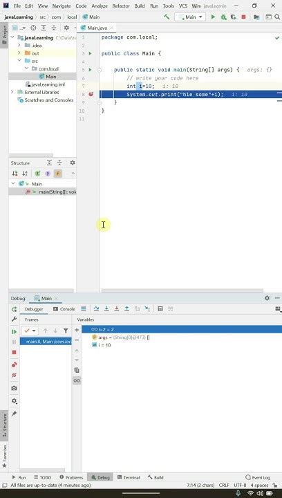 4 evaluate expression while debugging your java code in intellij