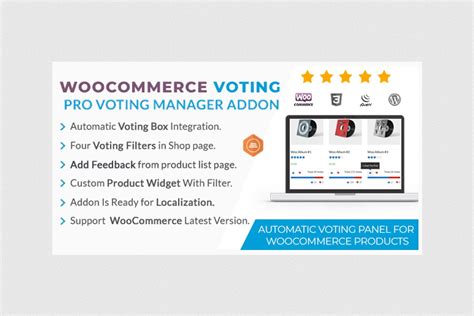 Woocommerce Product Voting Addon Premium Wordpress Themes And Plugins By Xenioushk