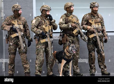 Ein Kommandotrupp Des Kommando Spezialkräfte Ksk In Der
